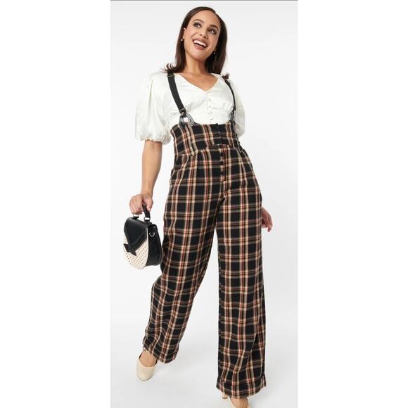 Unique Vintage | Pants & Jumpsuits | Unique Vintage 93s Black Auburn ...